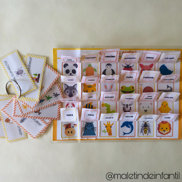 ¿Quién es quien? Animales - Maletín de Infantil