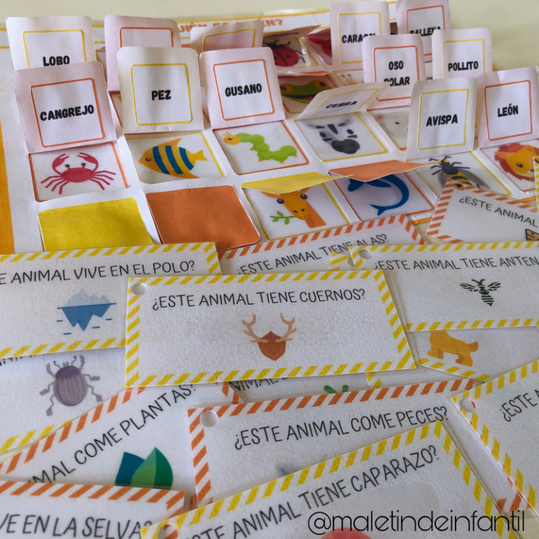 ¿Quién es quien? Animales - Maletín de Infantil