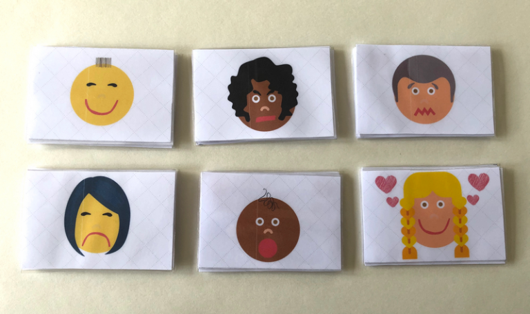 Tarjetas de emociones - Maletín de Infantil