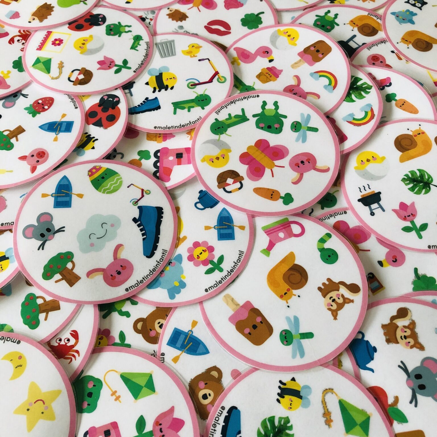 Dobble de primavera - Maletín de Infantil