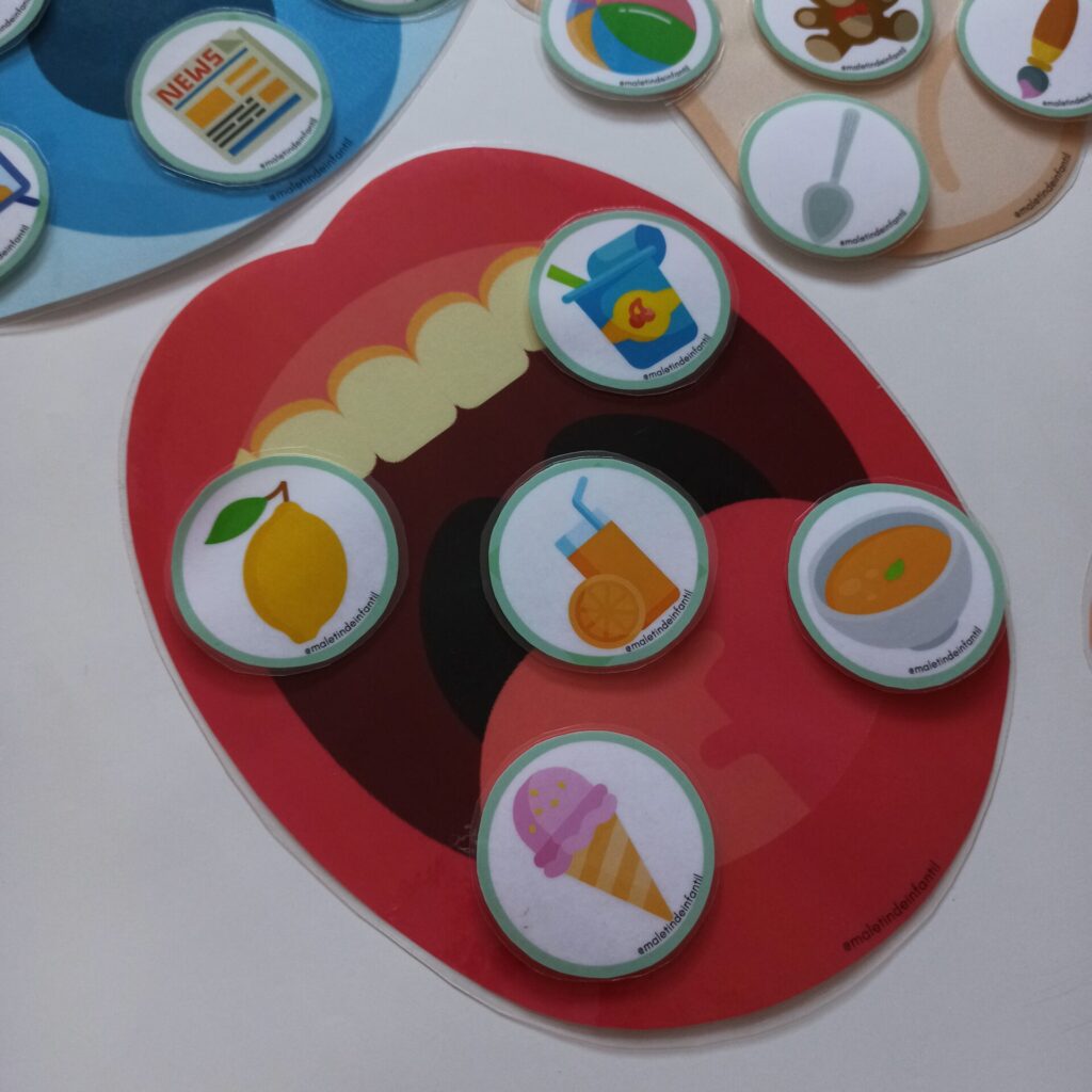 Cinco sentidos - Maletín de Infantil