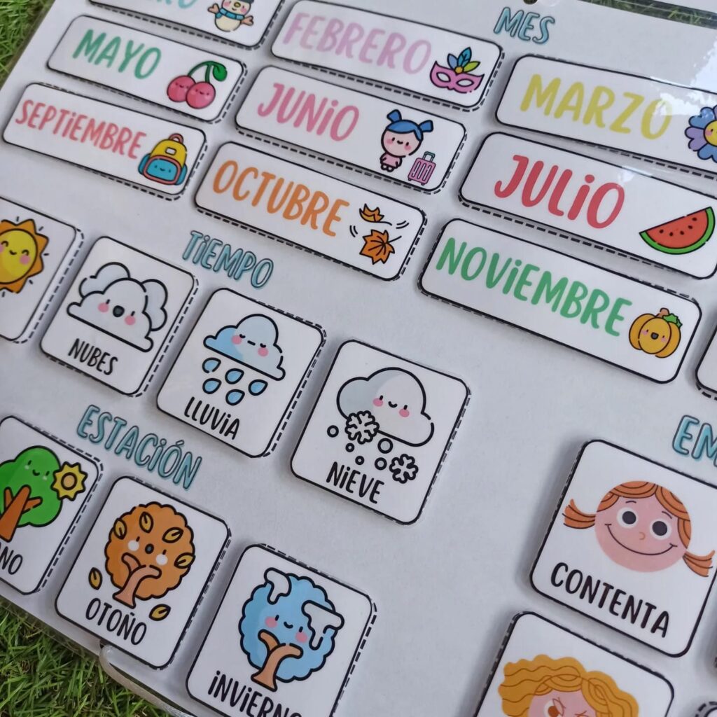 Mi calendario - Maletín de Infantil
