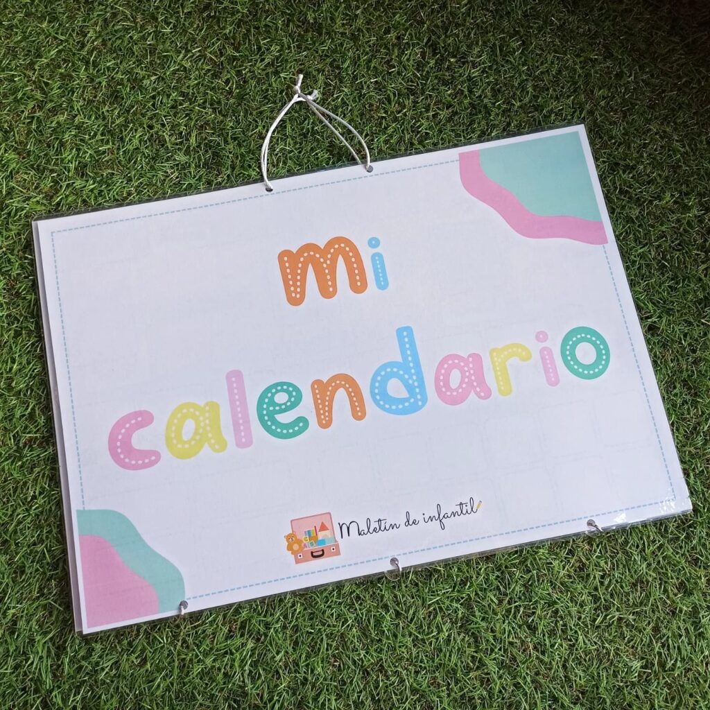 Mi calendario - Maletín de Infantil