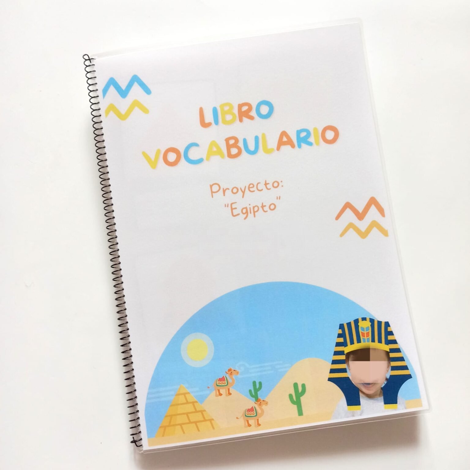 Libro vocabulario Egipto - Maletín de Infantil
